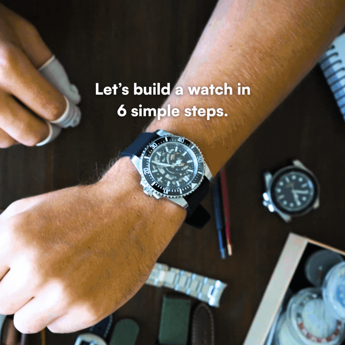 42MM DIVE WATCH BUILDING KIT - CREATE YOUR OWN – THE MOD
