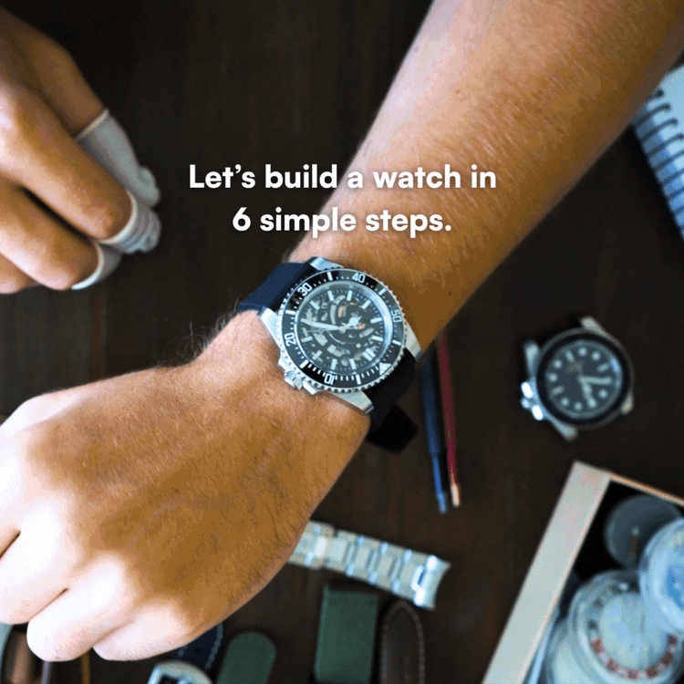 42MM DIVE WATCH BUILDING KIT - CREATE YOUR OWN – THE MOD